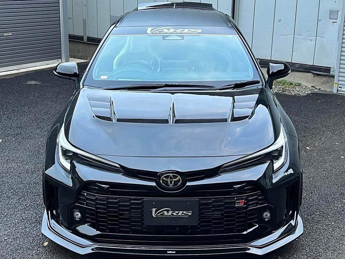 Varis Arising-I Front Spoiler, Carbon+ for Toyota GR Corolla 2023+ – LMTLS Auto